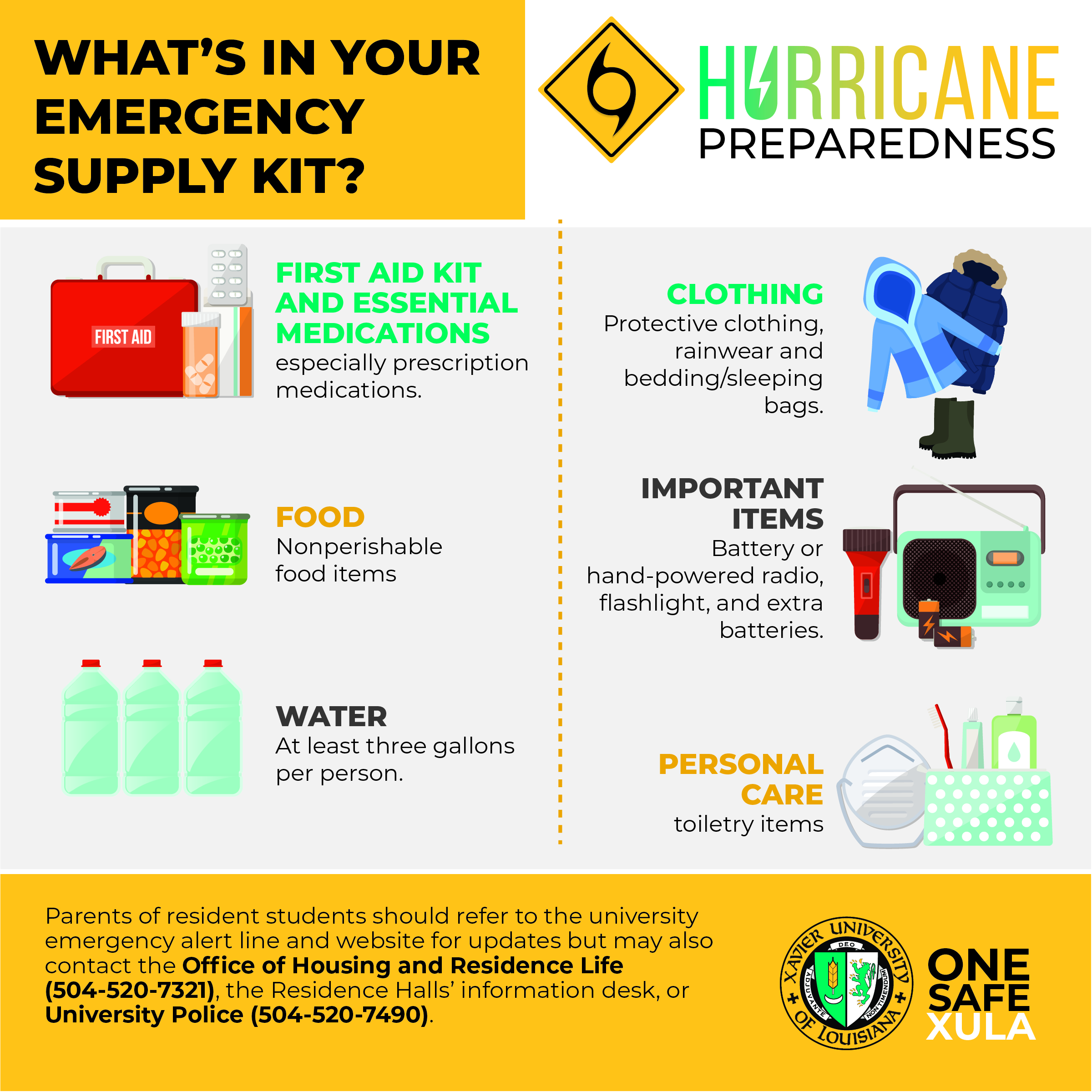 Weather Preparedness Guide | Xavier University of Louisiana