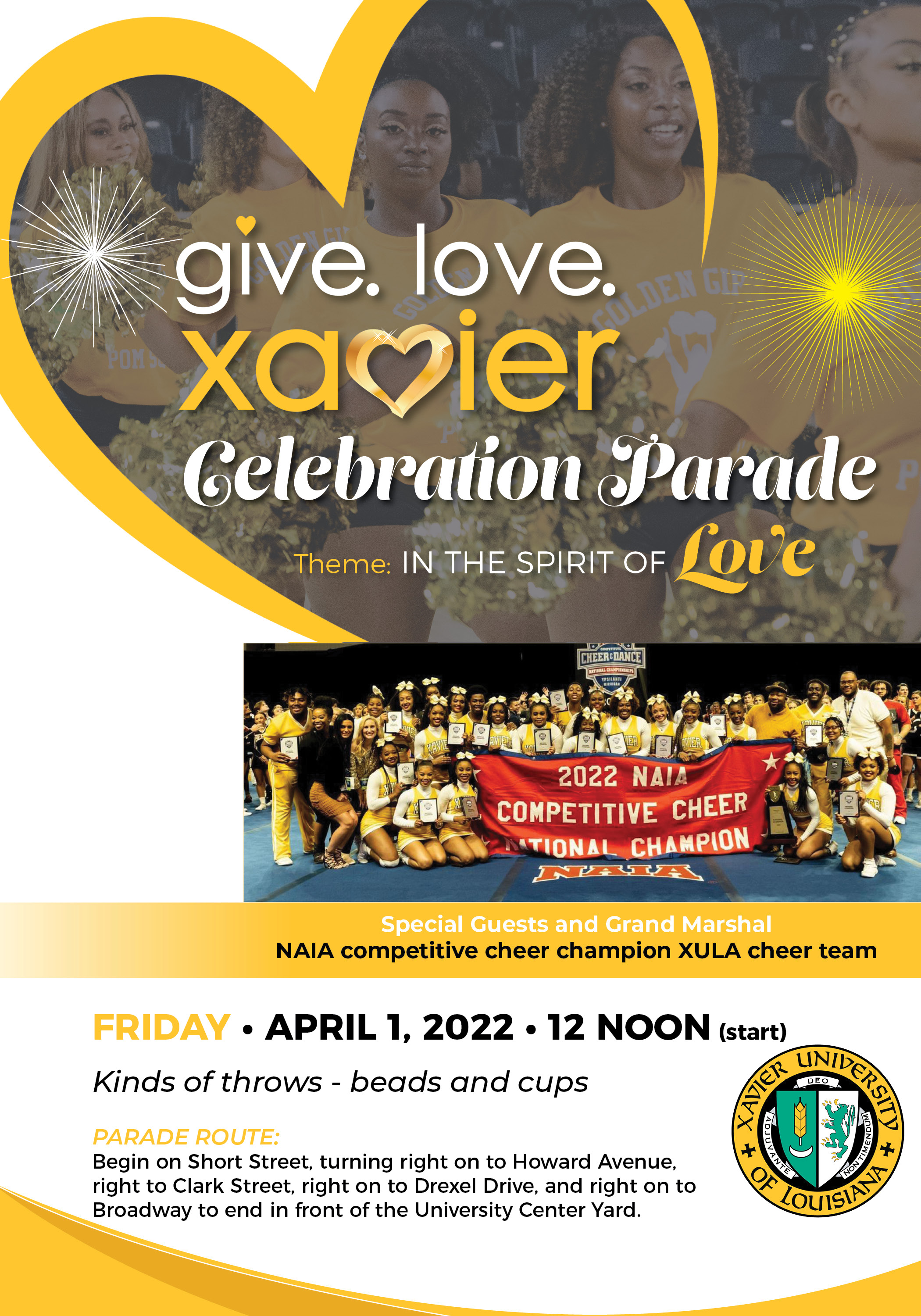 GLX Parade - Xavier University of Louisiana