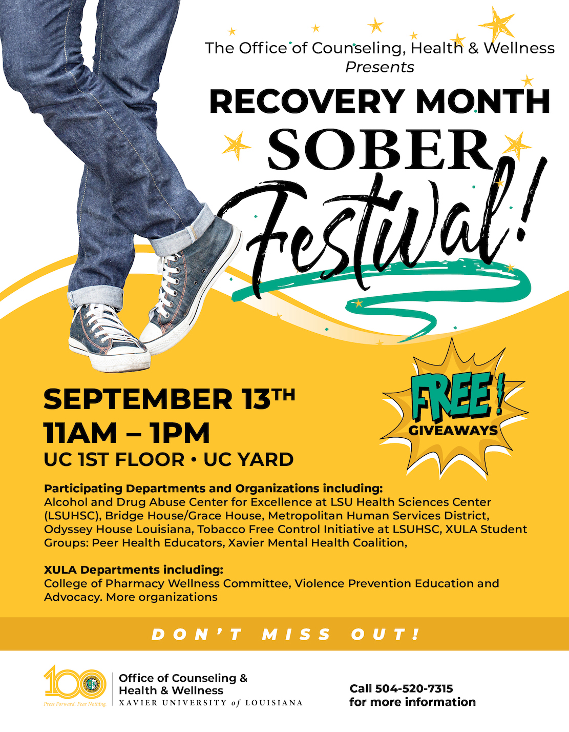 Sober Fest - Xavier University of Louisiana